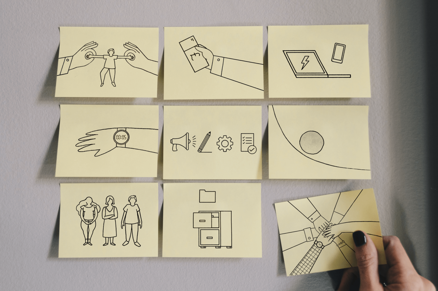 cc_post-it-notes_wall — Brand Ethos
